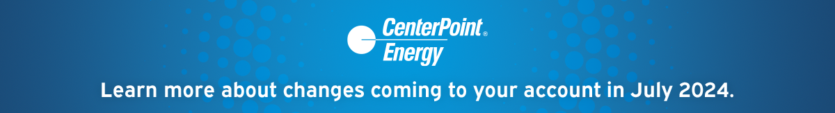 Centerpoint Energy Service Area Map